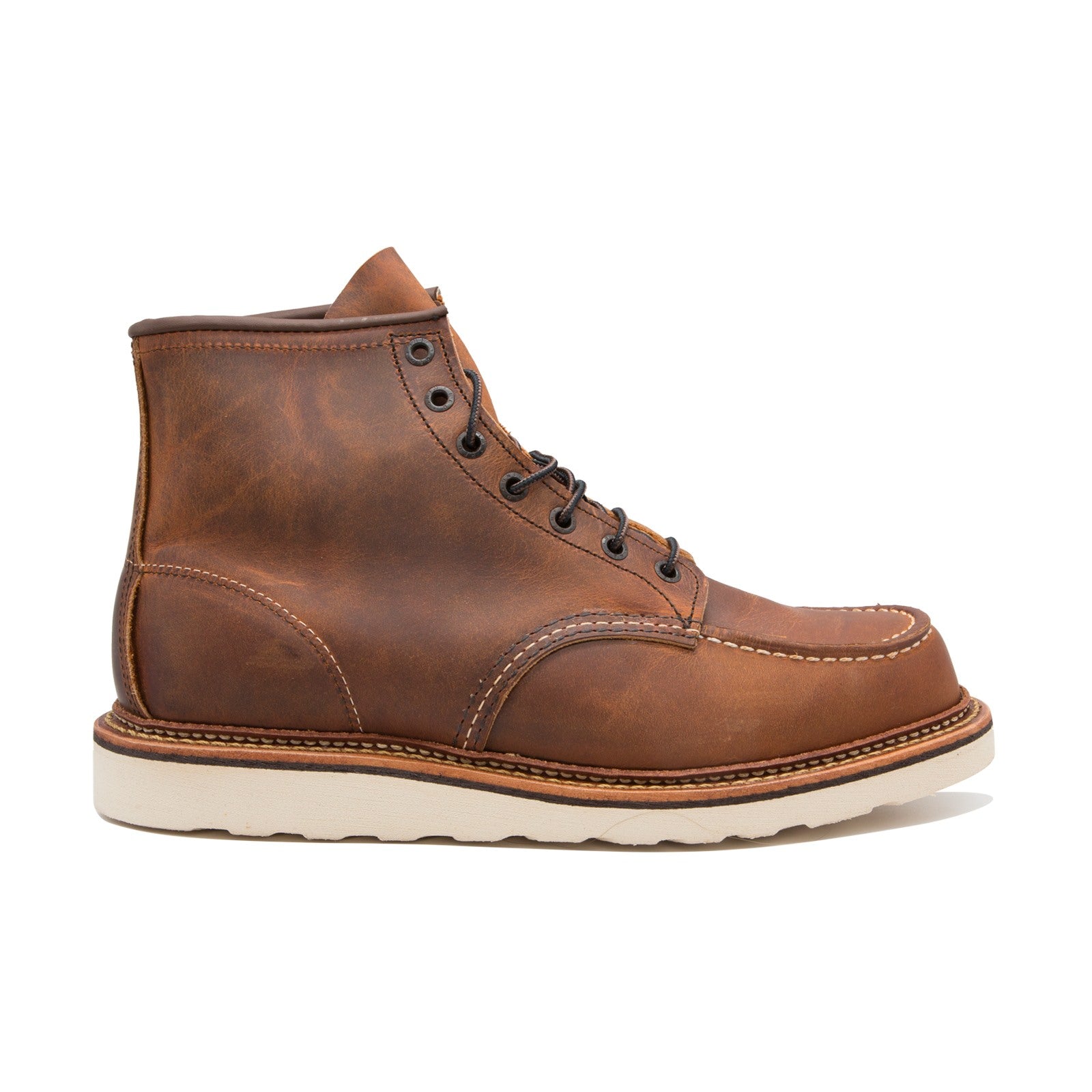 Red Wing Shoes 1907 Classic Moc Toe Copper Rough & Tough men's boot ...